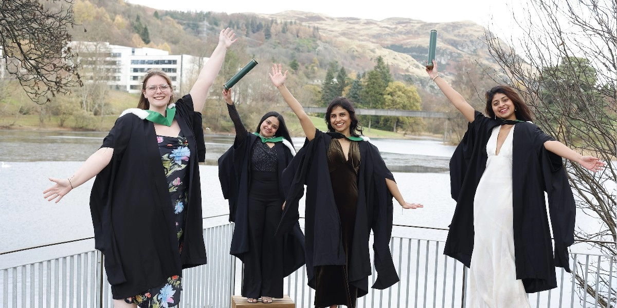 Hundreds of University of Stirling students celebrate graduation ...